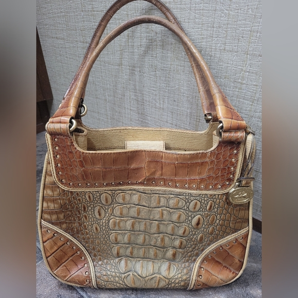 Brahmin | Bags | Rare Vintage Brahmin Handbag From The Tricolor ...